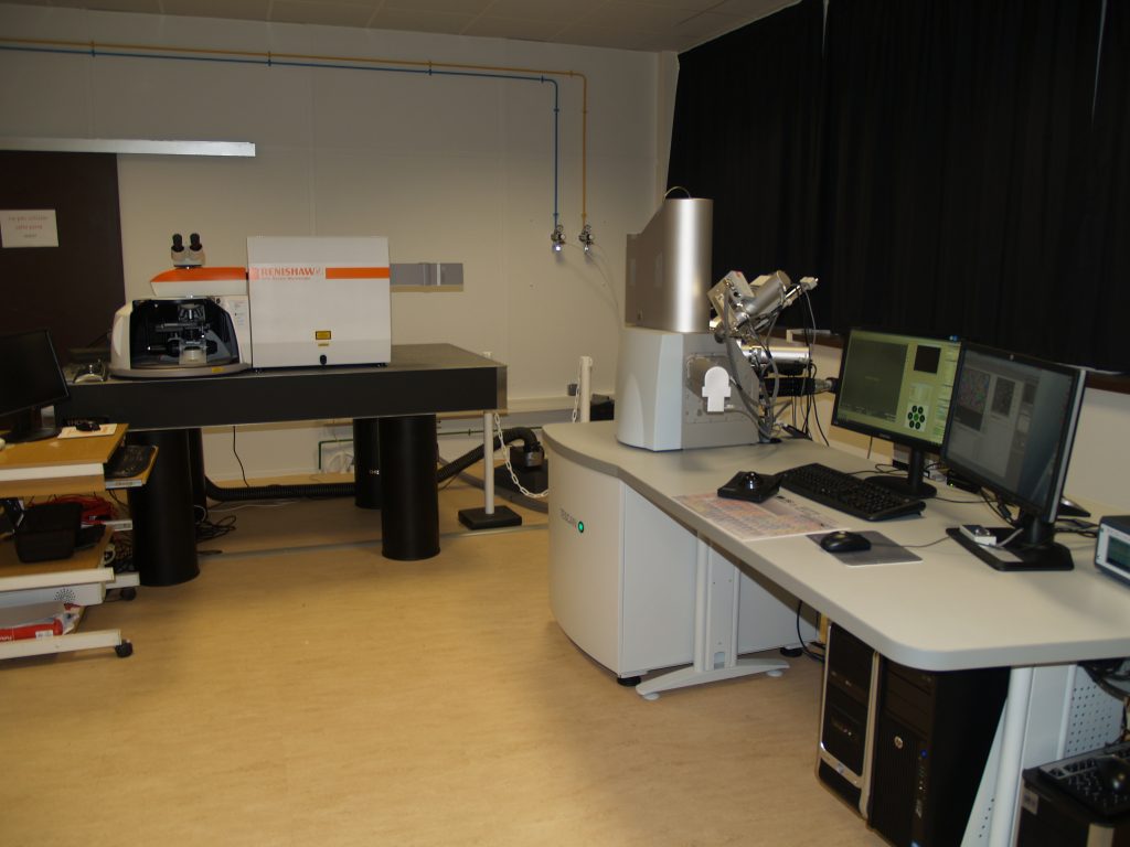 TESCAN Scanning Electron Microscope (FEG) coupled to a RAMAN ...